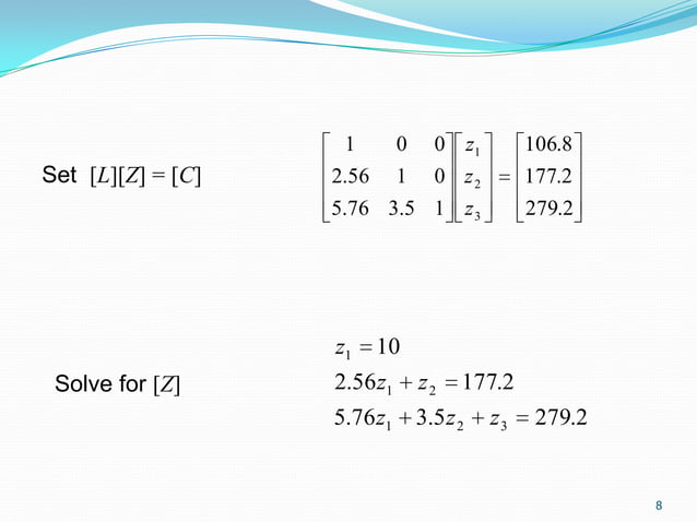Lu decomposition | PPT