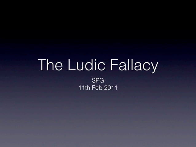 The Ludic Fallacy Applied to Automated Planning | PPT