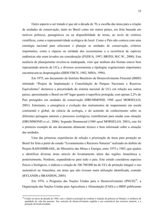 Ludka, M. 2012. Avaliação da Efetividade do Manejo de Unidades de ...