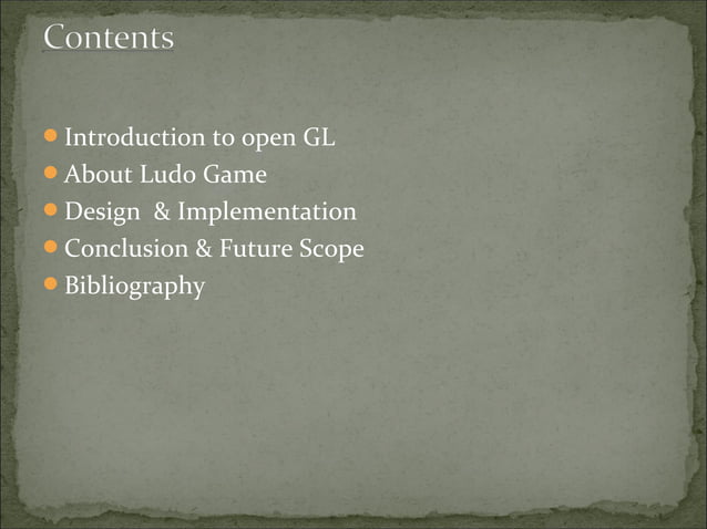 LUDO BOARD GAME OPENGL COMPUTER GRAPHICS | PPT LUDO BOARD GAME OPENGL COMPUTER GRAPHICS | PPT