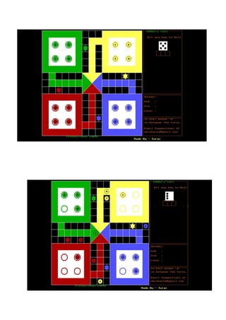 Ludo mini project in c++ | PDF | Programming Languages | Computing