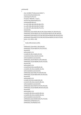 Ludo mini project in c++ | PDF