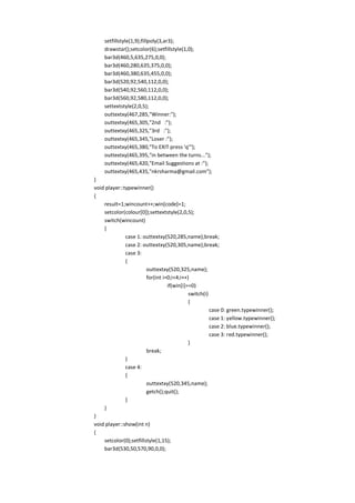 Ludo mini project in c++ | PDF