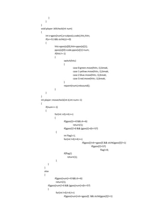 Ludo mini project in c++ | PDF