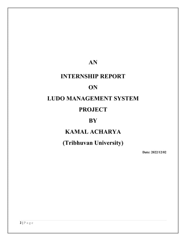 Ludo system project report management .pdf