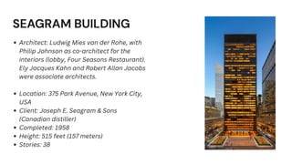 Ludwig Mies Van.pdf INTRODUCTION,CHAACTRERISTICS,PHILOSPHY,ARCHITECTURE ...