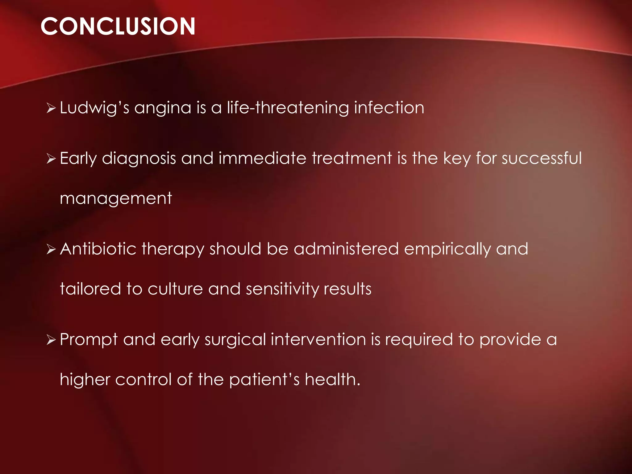 Ludwig’s angina | PPTX