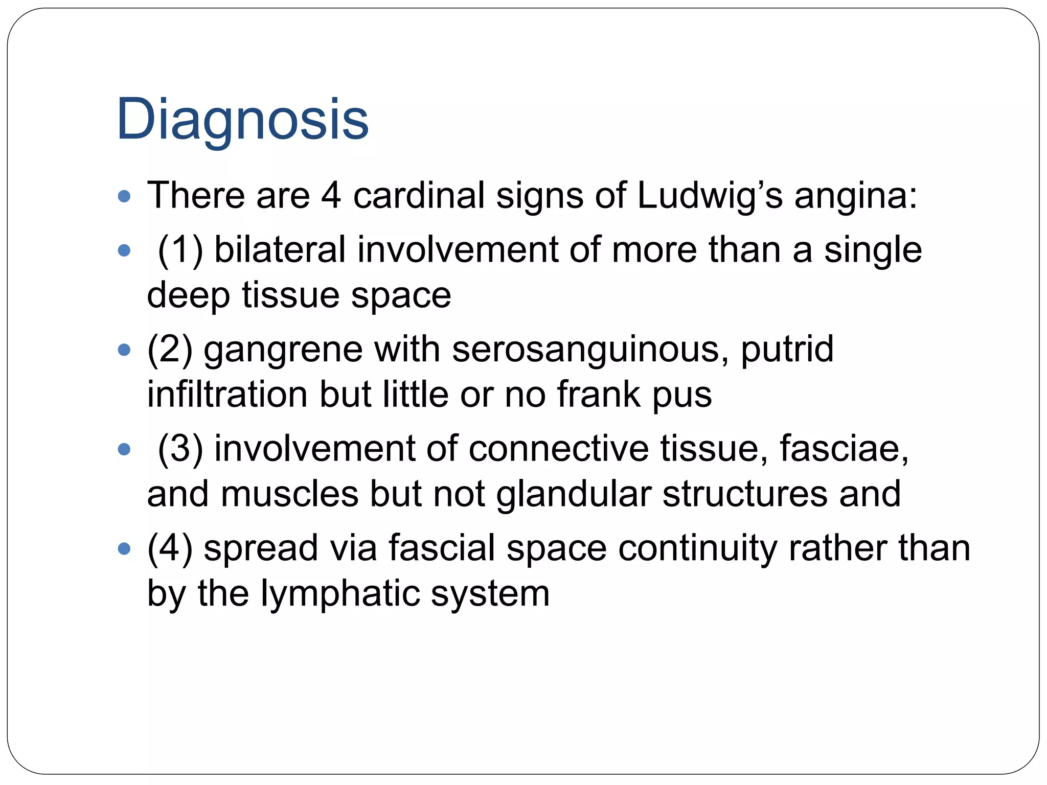 Ludwigs angina | PPTX