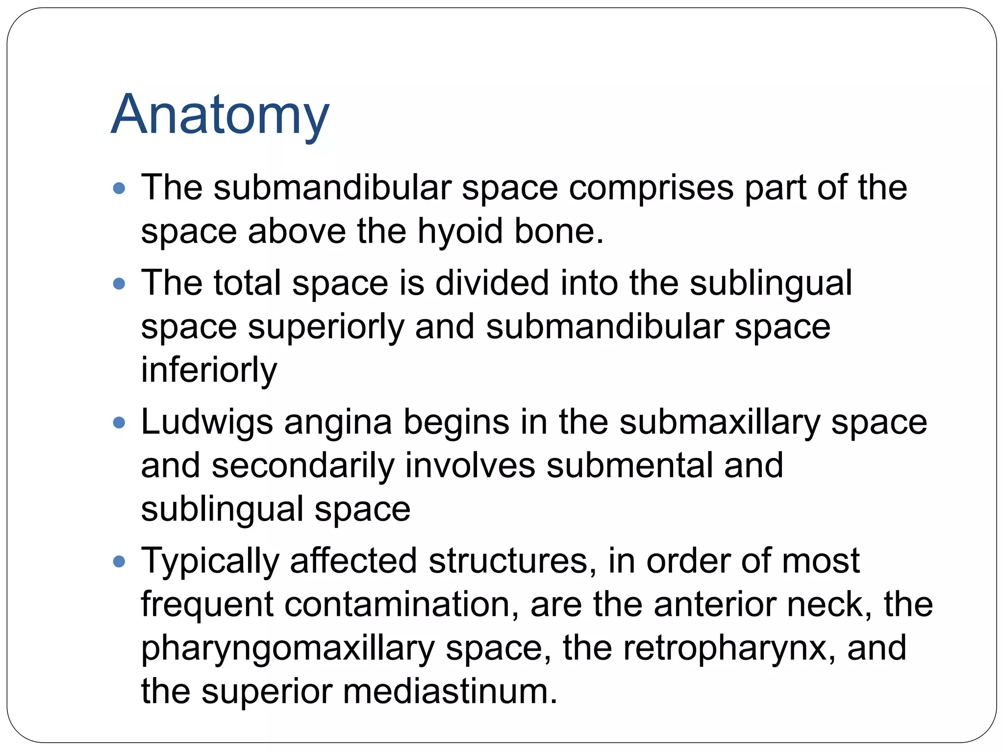Ludwigs angina | PPTX