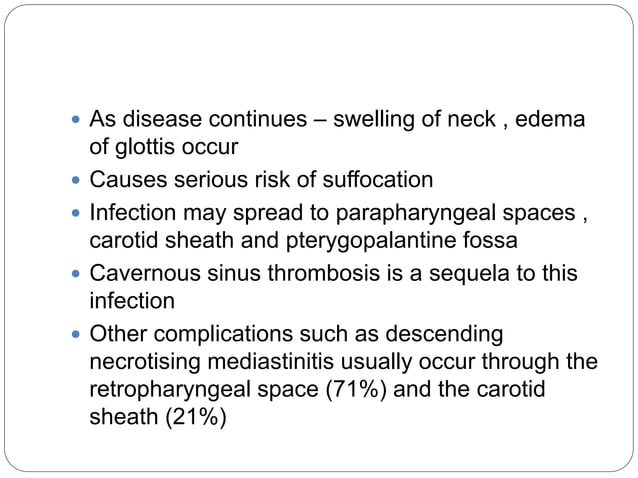Ludwigs angina | PPTX | Ear, Nose and Throat Conditions | Diseases and ...