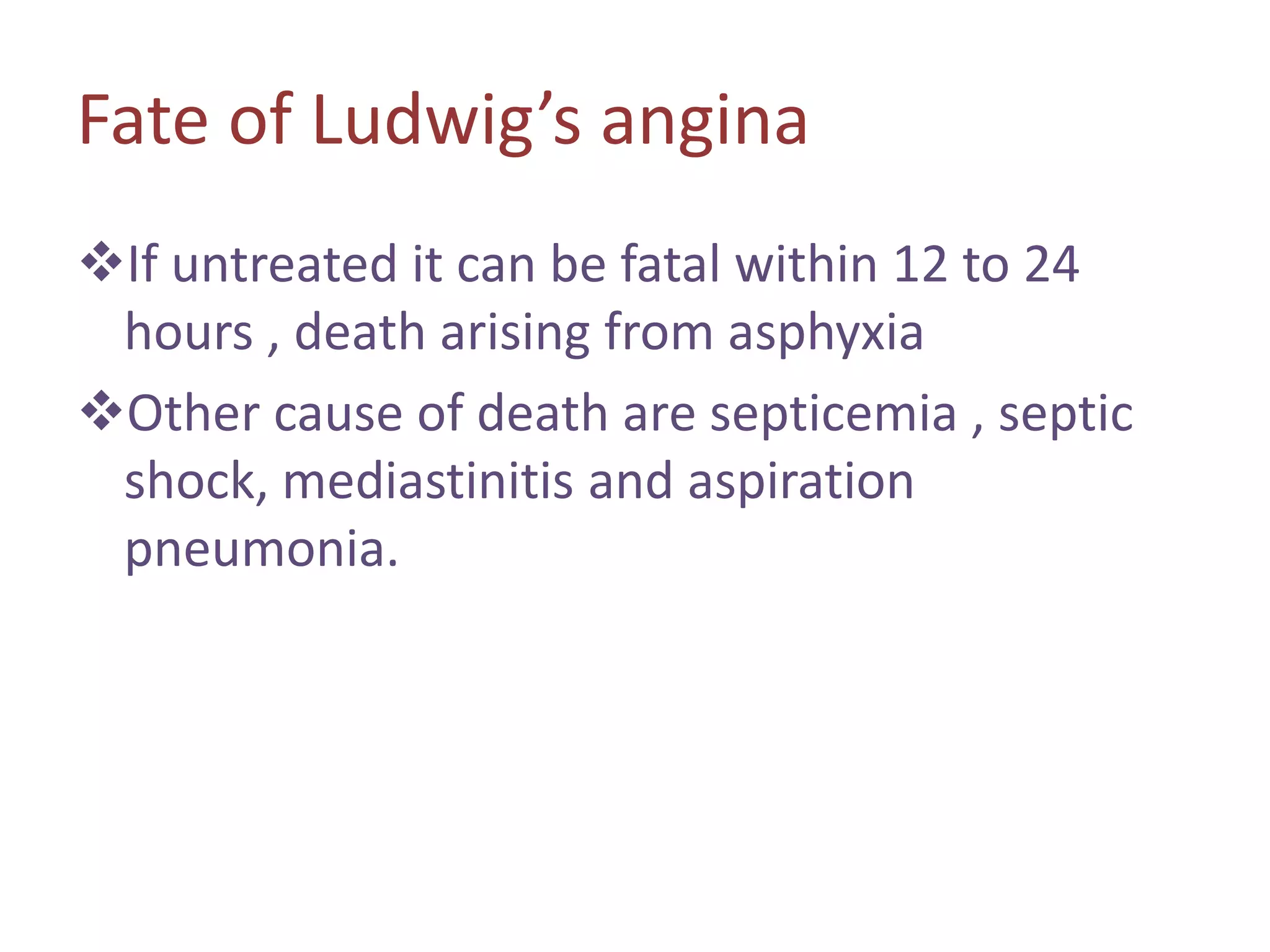 Ludwig’s angina | PPTX