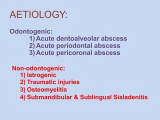 Ludwig's angina | PPTX