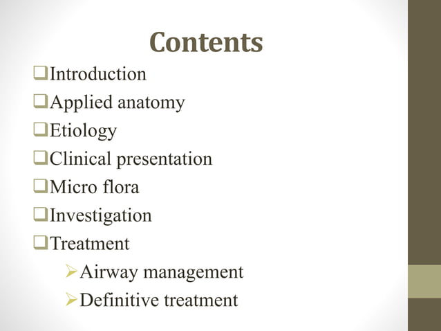 Ludwig`s Angina history and examination and management.pptx | Ear, Nose ...