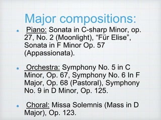 Ludwig Van beethoven | PPTX