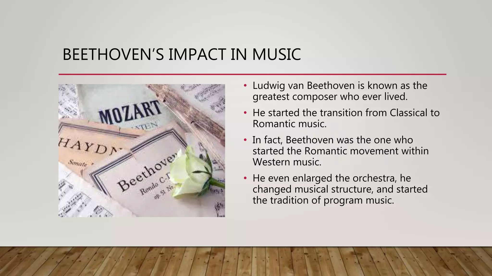 Ludwig van Beethoven Presentation | PPTX
