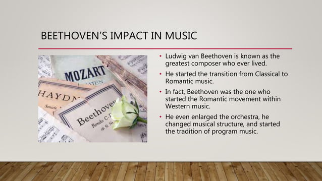 Ludwig van Beethoven Presentation | PPTX | Classical Music | Music