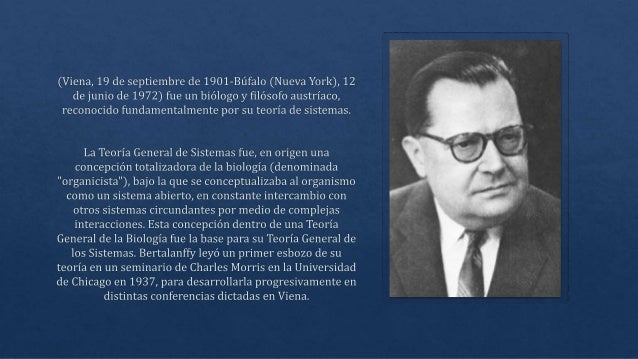 Ludwig von bertalanffy