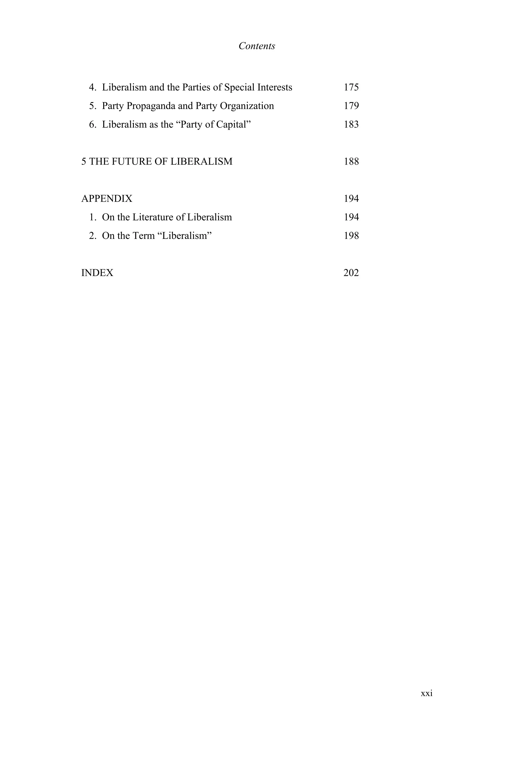 Ludwig von mises liberalism | PDF