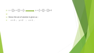 LU FACTORIZATION METHOD | PPTX