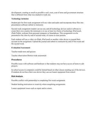 Lesson Plan Social Studies | PDF