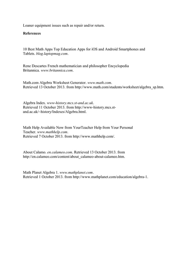 Lesson Plan Algebra | PDF