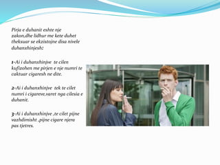 Lufta Kunder Duhanit | PPT