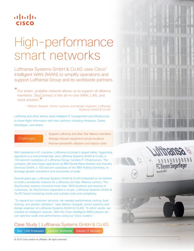 Lufthansa Case Study | PDF