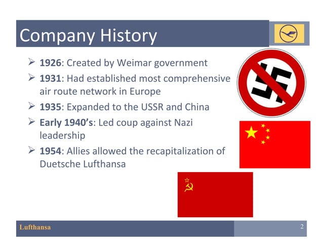 Lufthansa Case Study | PPT