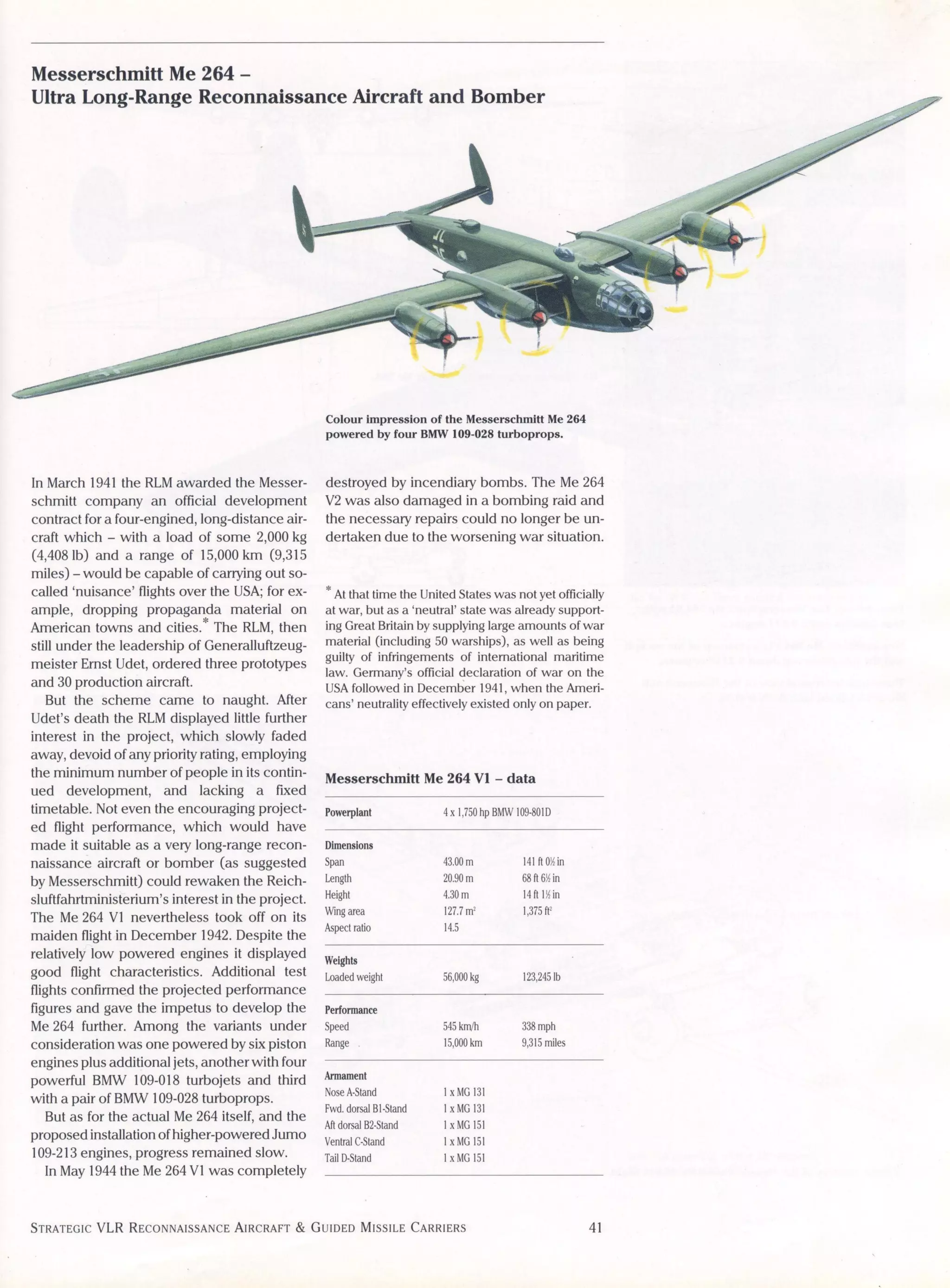 Luftwaffe: secret projects strategic bombers 1935-1945 | PDF