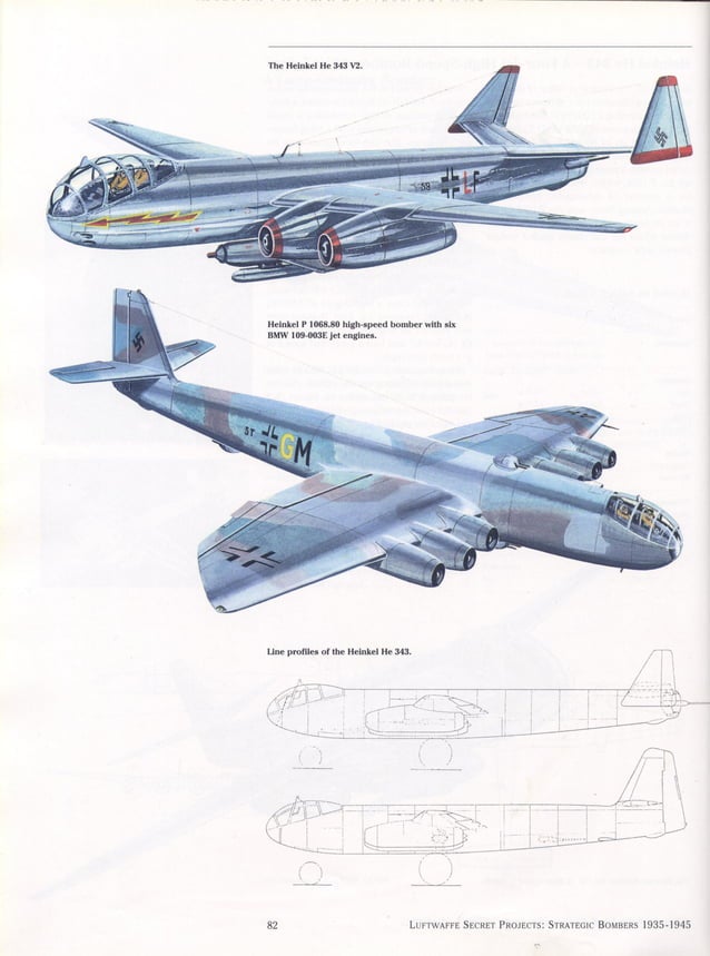 Luftwaffe: secret projects strategic bombers 1935-1945