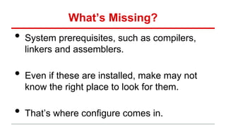 Makefile+VersionControl | PPT