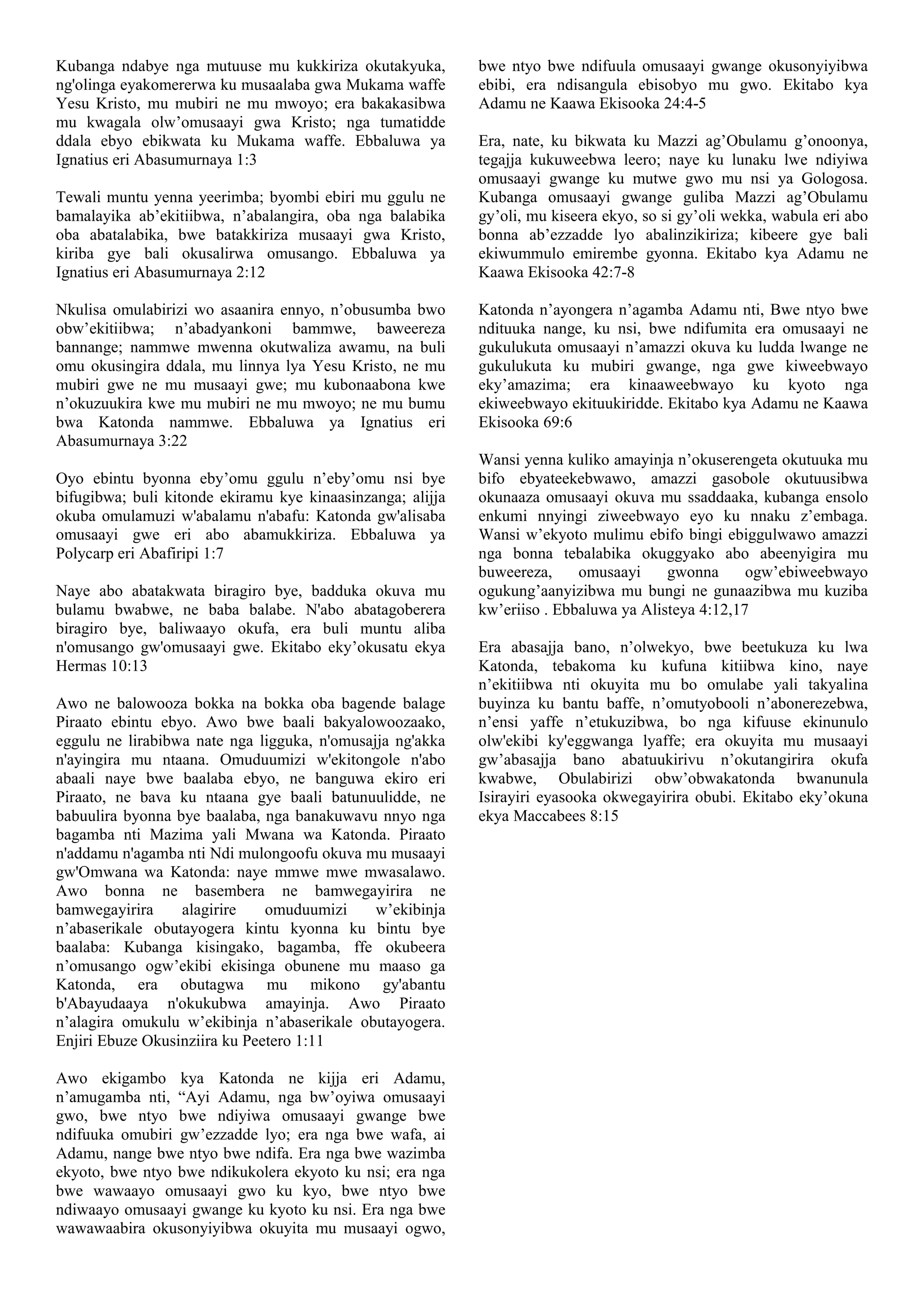 Luganda - The Precious Blood of Jesus Christ.pdf