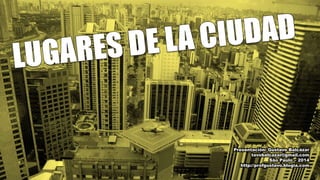 Vocabulario - Lugares de la ciudad | PPTX