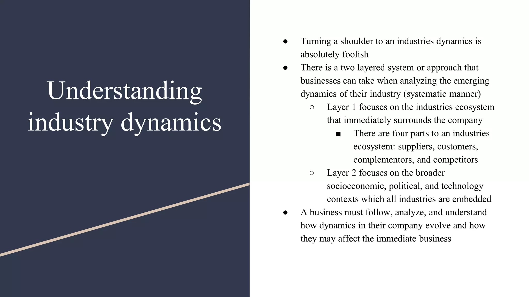 Developing A Competitive Strategy- BA 422W | PPT