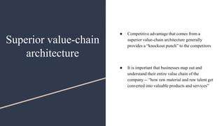 Developing A Competitive Strategy- BA 422W | PPT