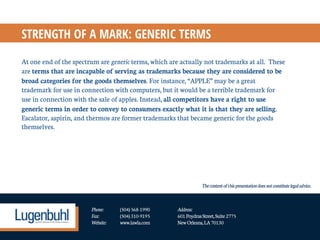 Understanding Trademarks & Intellectual Property | PDF