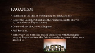 Dancing at Lughnasa: Paganism | PPTX