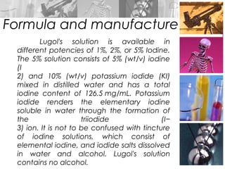 Lugol's solution | PPT