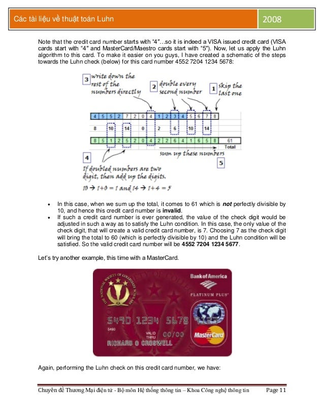 Luhn Algorithm
