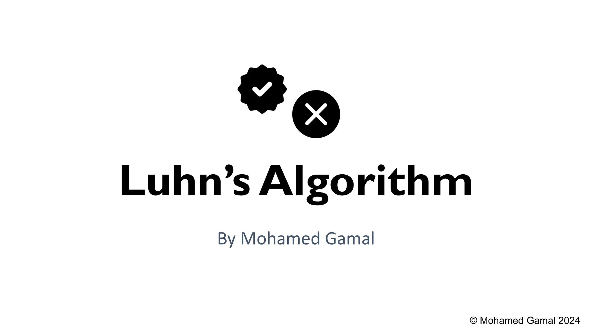 Luhn S Algorithm To Validate Egyptian Id Numbers Ppt