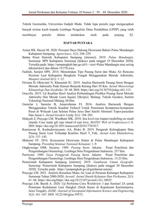 Comparison of Admiralty and Least Square Methods for Tidal Analysis in ...