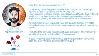 Caching Patterns for lazy devs for lazy loading - Luigi Fugaro VDTJAN23 | PPT