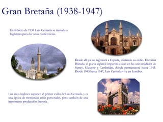 Luis Cernuda. Biografía. | PPT