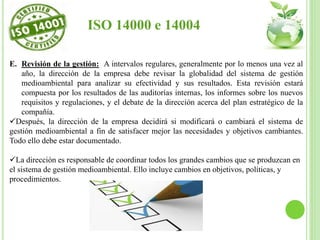 NORMAS 14000 y 14004 | PPTX