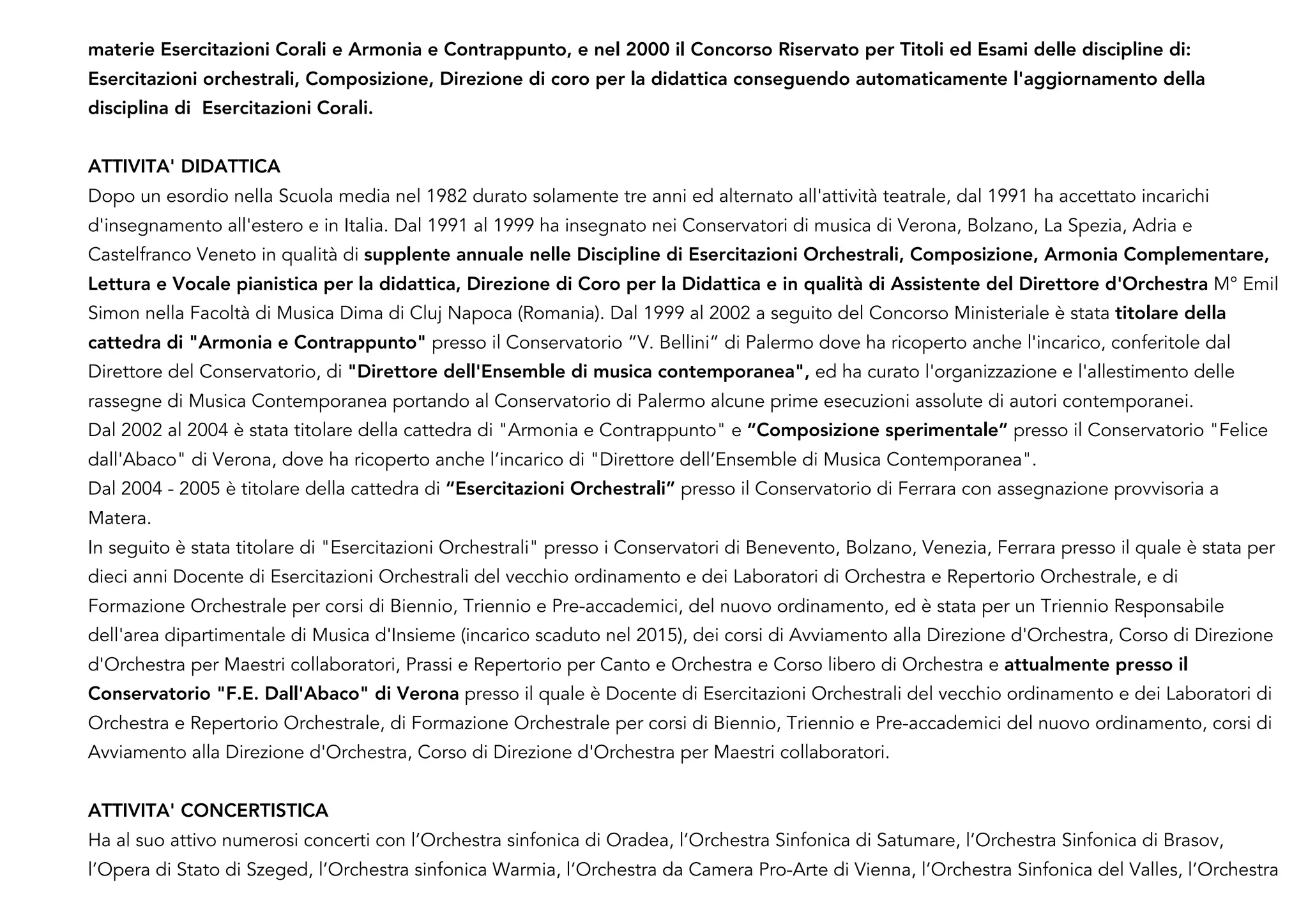 Luisa Russo Curriculum Vitae 2019 | PDF