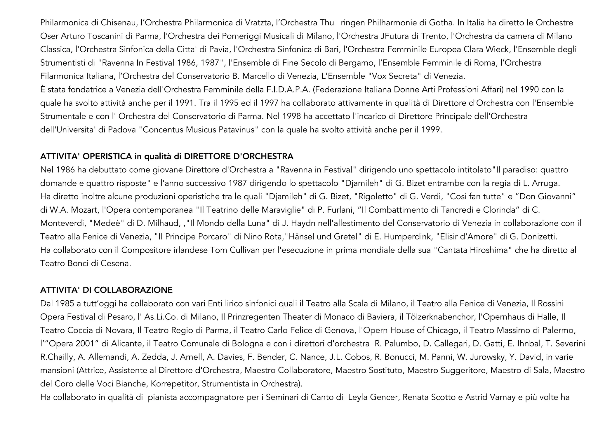 Luisa Russo Curriculum Vitae 2019 | PDF