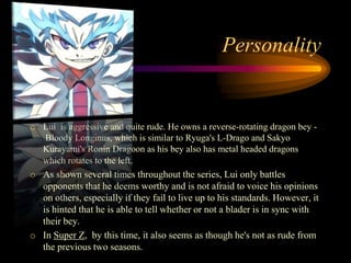 Lui shirosagi | PPTX