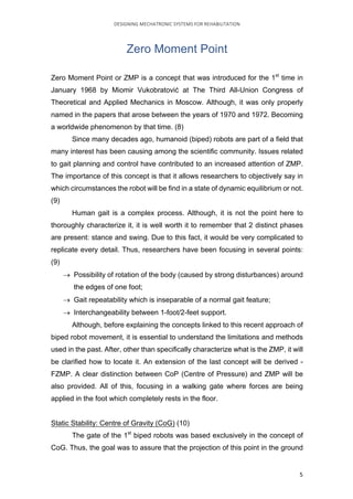 Human Balance - Anatomy & ZMP | PDF