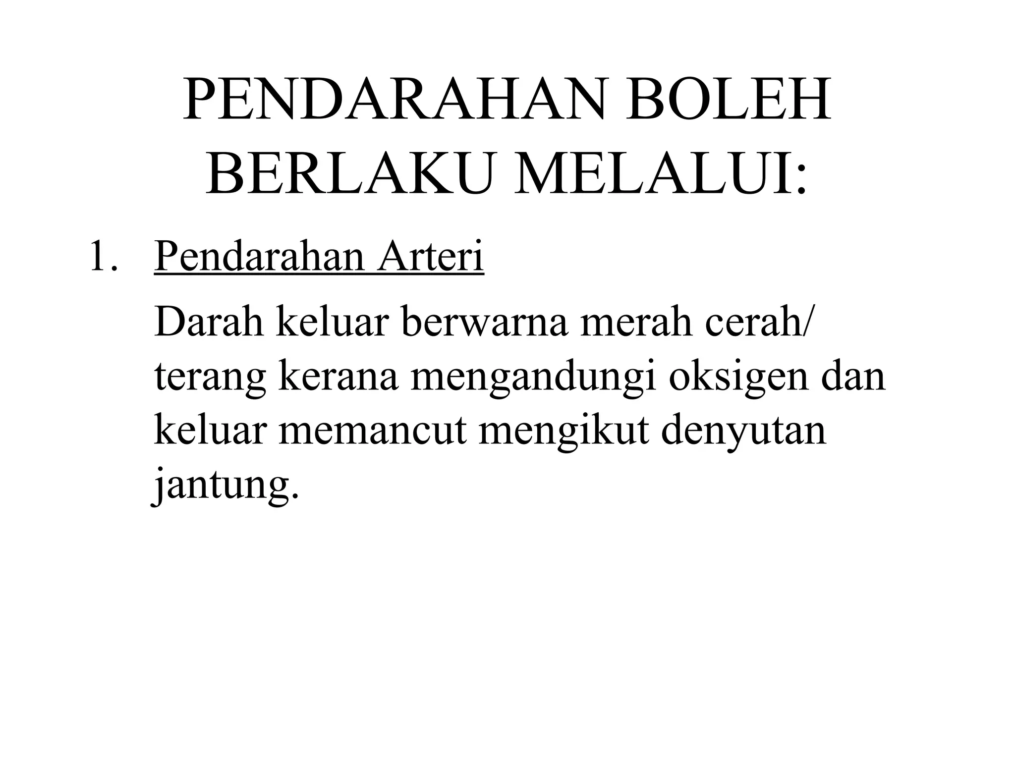 Luka Dan Pendarahan | PPT