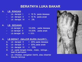 Luka bakar | PPT